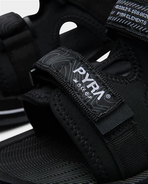 Pyra Mens Pyra® X Shaka Chill Out Sandal Black Culture Kings