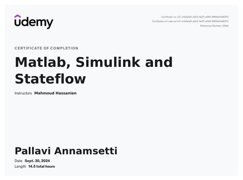 Matlab Simulink Stateflow Certification Automotive Pallavi
