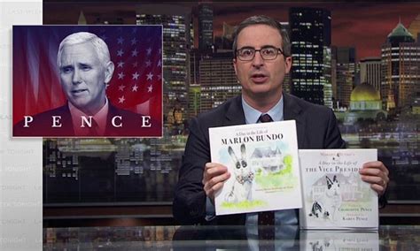 John Olivers Gay Rabbit Marlon Bundo Book Beats Mike Pences Daily Mail Online