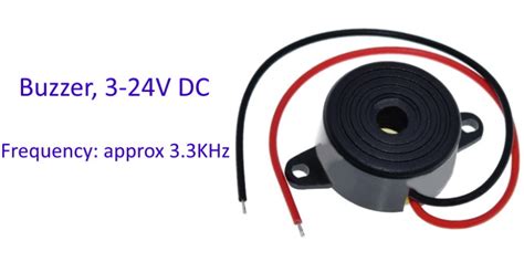 A Terrific Buzzer 2 24V DC For Many Electronic Projects