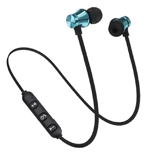 Fone De Ouvido Intra Auricular Xt Bluetooth Sport Sem Fio Cor Azul Mercadolivre
