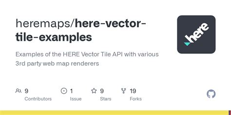 Github Heremapshere Vector Tile Examples Examples Of The Here