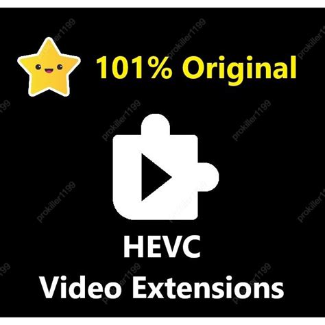 Hevc H265 X265 Video Extension Shopee Malaysia