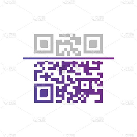 Vector Qr Code Sample For Smartphone Scanning Isol