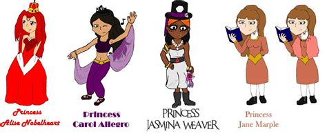 Nefarious Fan Princesses By Kaity Chameleon On Deviantart