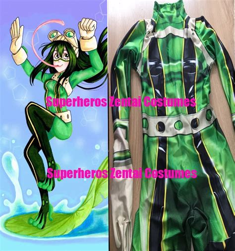 3d Print Froppy Cosplay Costume My Hero Academia Tsuyu Asui Anime Boku