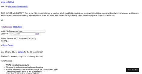 Blk Server Codesandbox