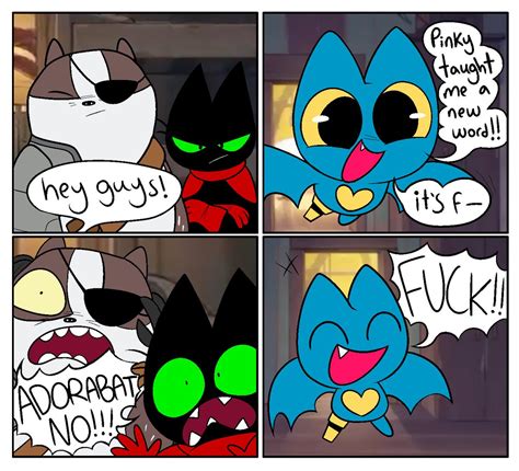 Adorabat Learns The F Word Part One Cartoon Network Know Your Meme