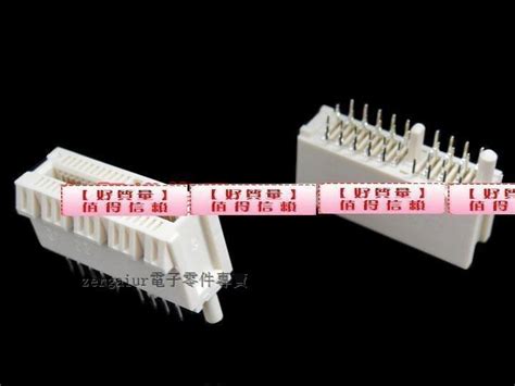 [已含稅] 白色 Pci E插槽 36p臺式機插槽 1x Pci E槽 Pci E接口 25mm短 4個一拍 露天市集 全台最大的網路購物市集