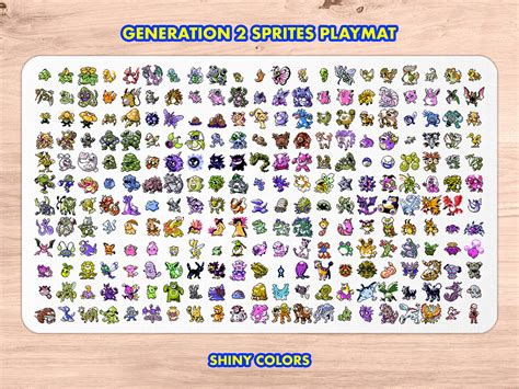 Pokemon Sprites Gen 2