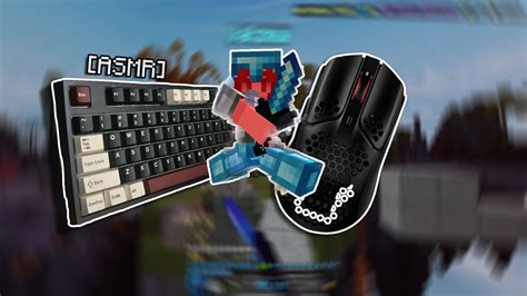 Asmr Relaxing Minecraft Keyboard Mouse Sounds Hive Skywars Youtube