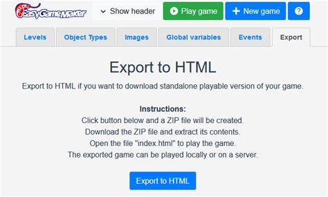 Version V0 1 5 2021 11 14 Easy Game Maker By Easygamemaker