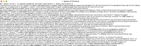 JQuery min jsファイルの意味を解説