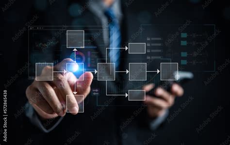 Data Analyst Working In Business Analytics And Planning Workflow Management System To Make