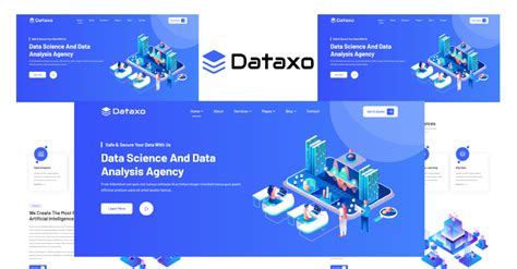 Dataxo Data Science And Analytics Bootstrap 5 Html Template