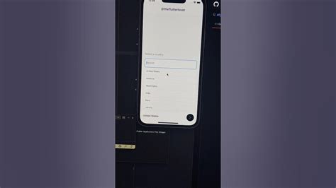 Flutter Ui Searchable Dropdown Package Example Shorts Youtube