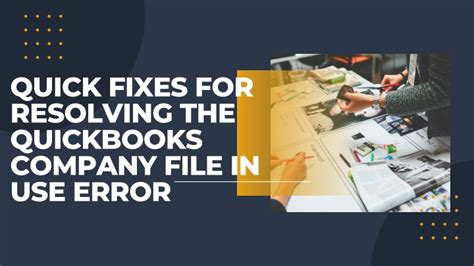 Ppt Quick Fixes For Resolving The Quickbooks Company File In Use Error Powerpoint Presentation