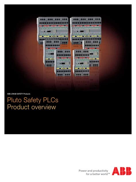 1sxu172023b0201 Pluto Pdf Programmable Logic Controller Relay