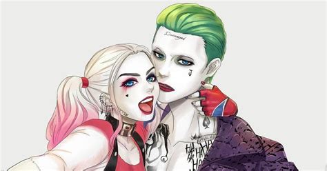 Joker And Harley Quinn Love Drawing