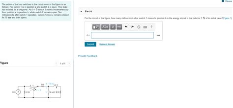 Solved Review The Action Of The Two Switches In The Circuit Chegg Com