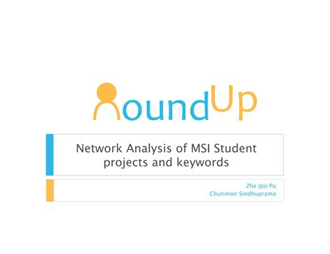 Project Roundup Presentation Ppt