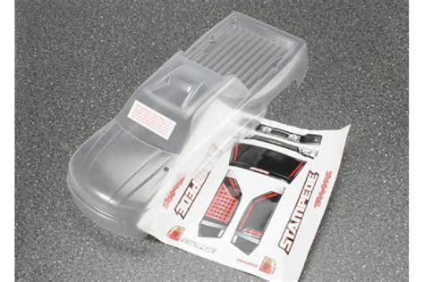 Traxxas Stampede Clear Unpainted Body Shell