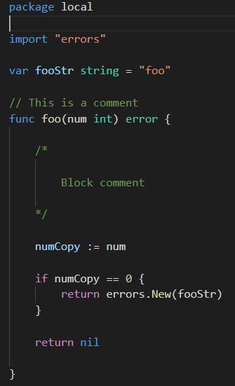 GoLang Text Colors Wrong Issue Samdark Intellij Visual Studio Code Dark Plus GitHub