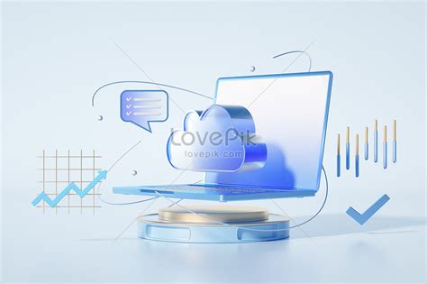 cloud technology data background creative image picture free download