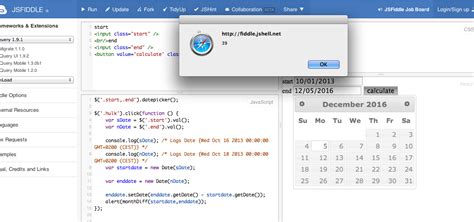 Javascript How To Get The Months Between 2 Dates Stack Overflow