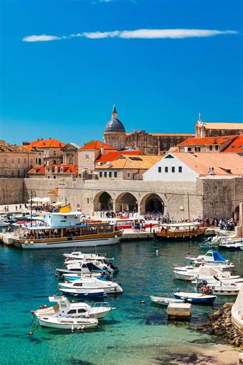 Dubrovnik A City In Southern Croatia Fronting The Adriatic Sea Europe