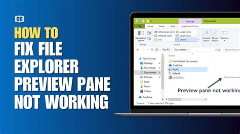 How To Fix File Explorer Preview Pane Not Working On Windows 11 Youtube