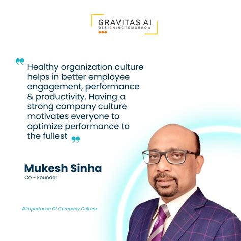 Mukesh Sinha On Linkedin Companyculture Performance Performancemanagement