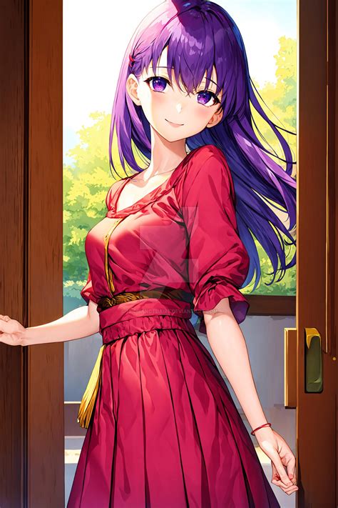 Ai Art Sakura Matou Fategrand Order By The Sanctuaire On Deviantart