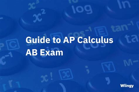 The Complete Guide To AP Calculus AB Exam Updated For
