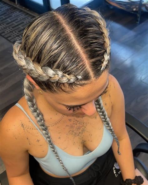 20 Braid Styles For Gray Hair Braid Hairstyles