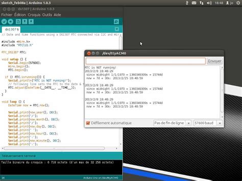 Ds1307 Resolu Français Arduino Forum