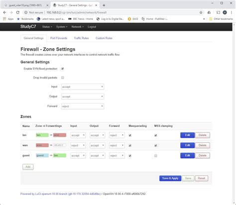 Guest Network On Openwrt Access Point Network And Wireless Configuration Openwrt Forum