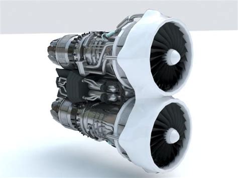 터빈 제트 듀얼 Sc 3d 모델 75 Max Obj 3ds Unknown Free3d