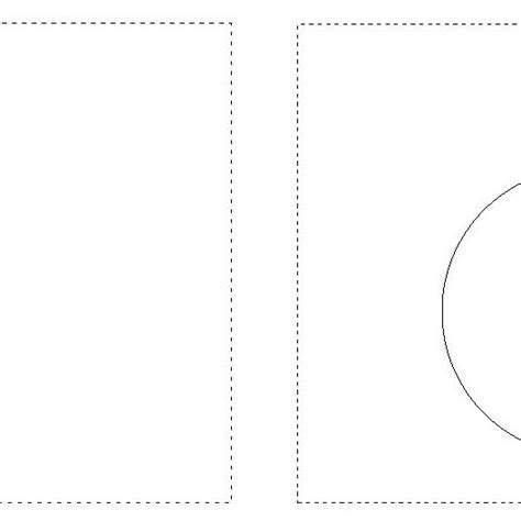 left panel an empty viewport outline by dashed lines which do not