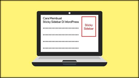 Cara Membuat Sticky Sidebar Di WordPress