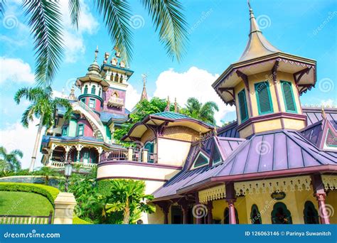 Hong Kong Disneyland Mystic Manor The Mystery House Editorial Photo