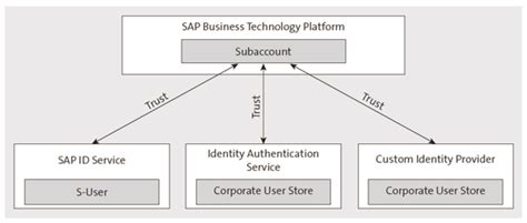 sap btp security identity providers overview
