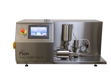 Pion Nano Debee Gen Ii Nanohomogenizer Progene Link