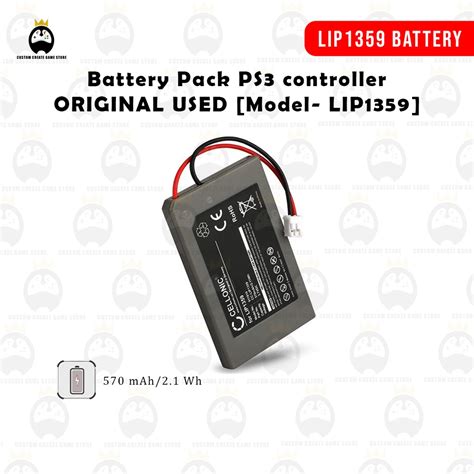 Ps3 Playstation Ps3 Wireless Controller Lip1359 Lip1472 [used Original Battery] Sony Playstation