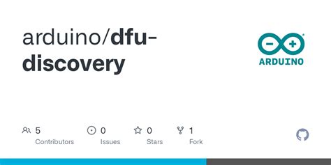 GitHub Arduino Dfu Discovery