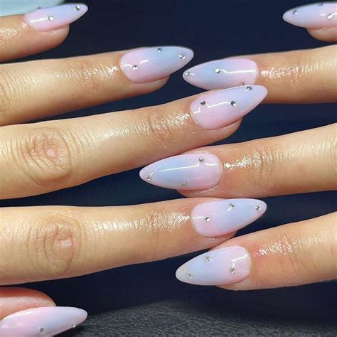 31 Gem Nail Looks To Try Including French Tips And Abstract Accents