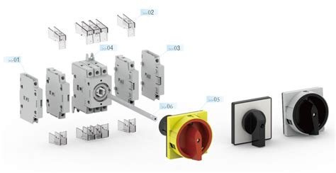 EKD AC Isolator Switch Suitable For Door Lock Installation ETEK Electric