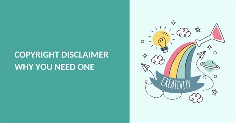 Copyright Disclaimer All Publishers Must Have Free Template