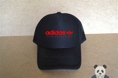 Кепка тракер Адидас (Adidas) с сеткой сзади, черная, цена 310 грн ...