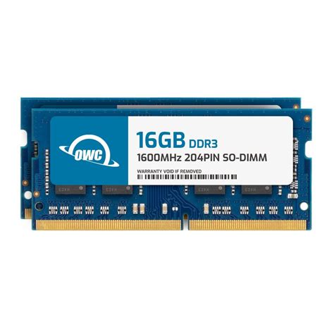 Owc 32 0gb 2 X 16gb 1600mhz Ddr3 Pc3 12800 At